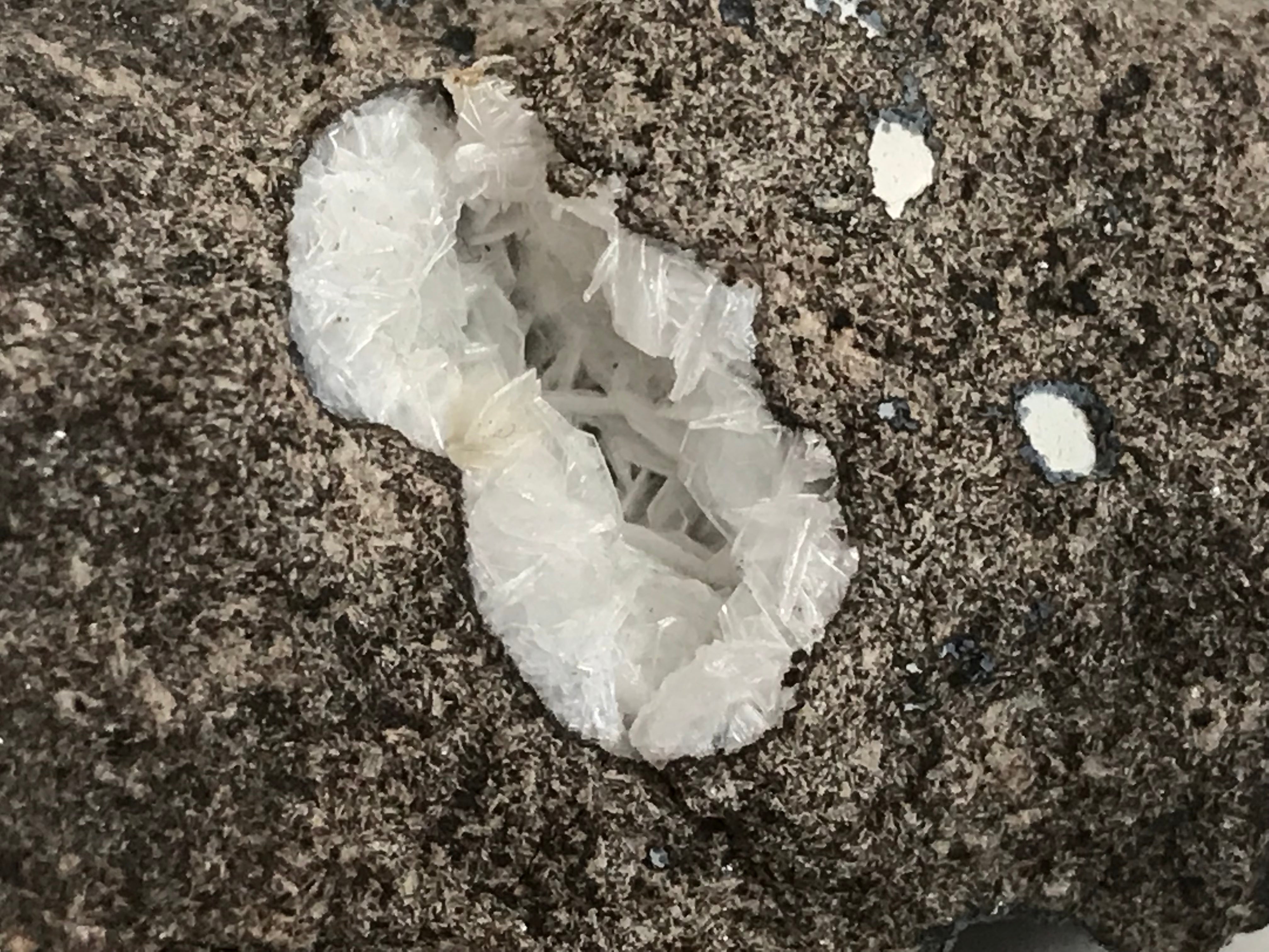 levyne – Crystal and fossils