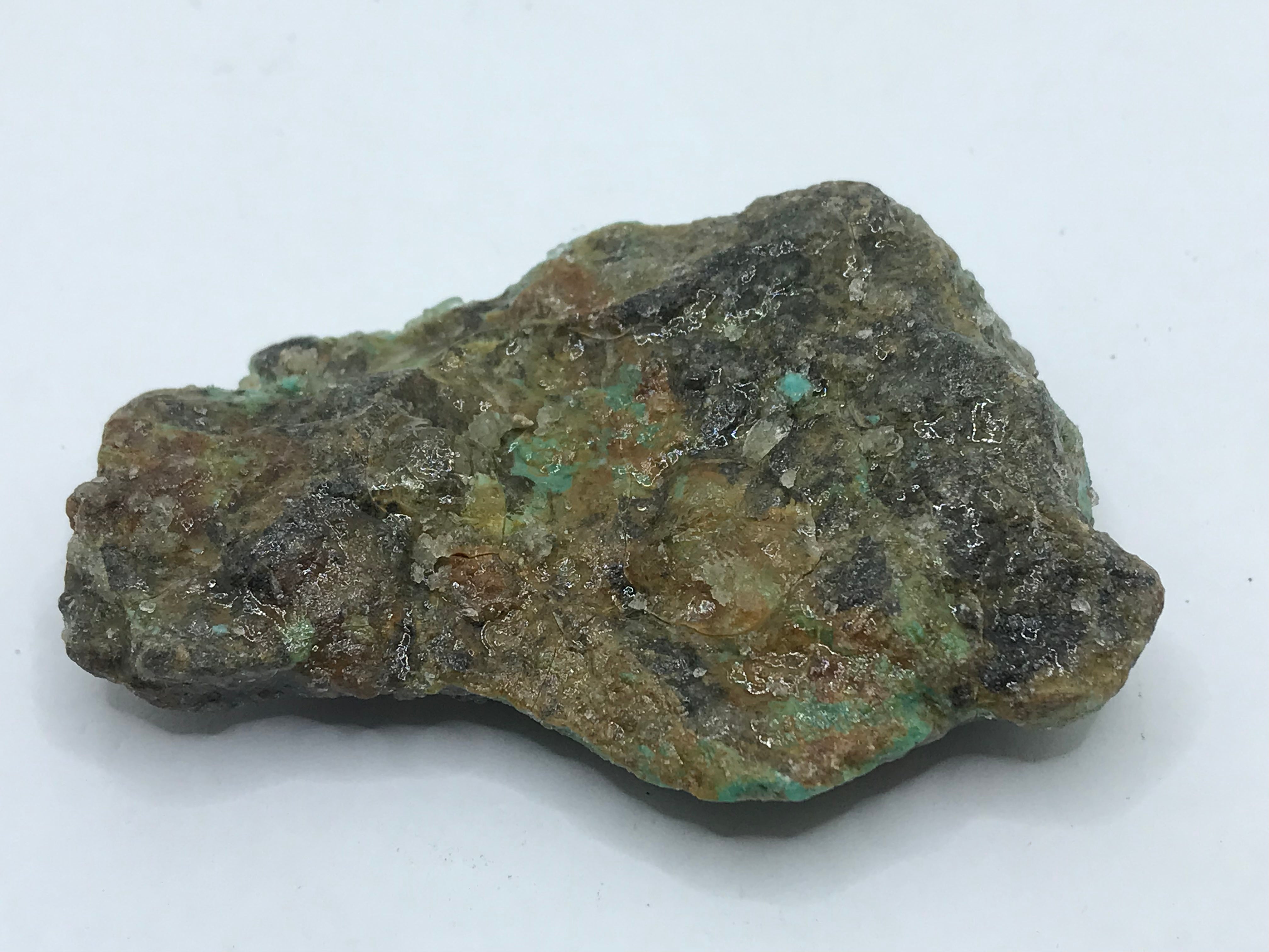 Turquoise – Crystal and fossils