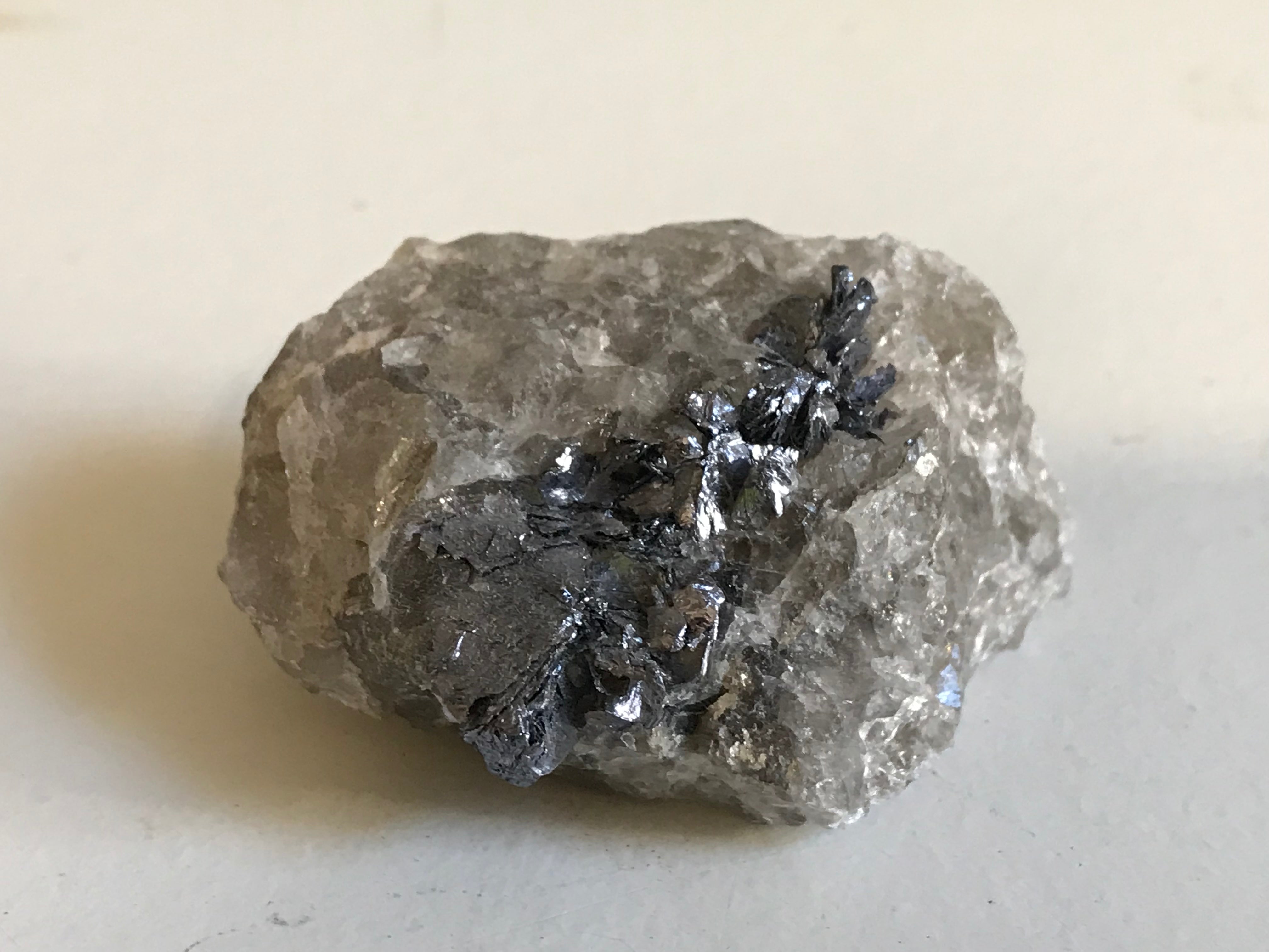 Molybdenite – Crystal and fossils