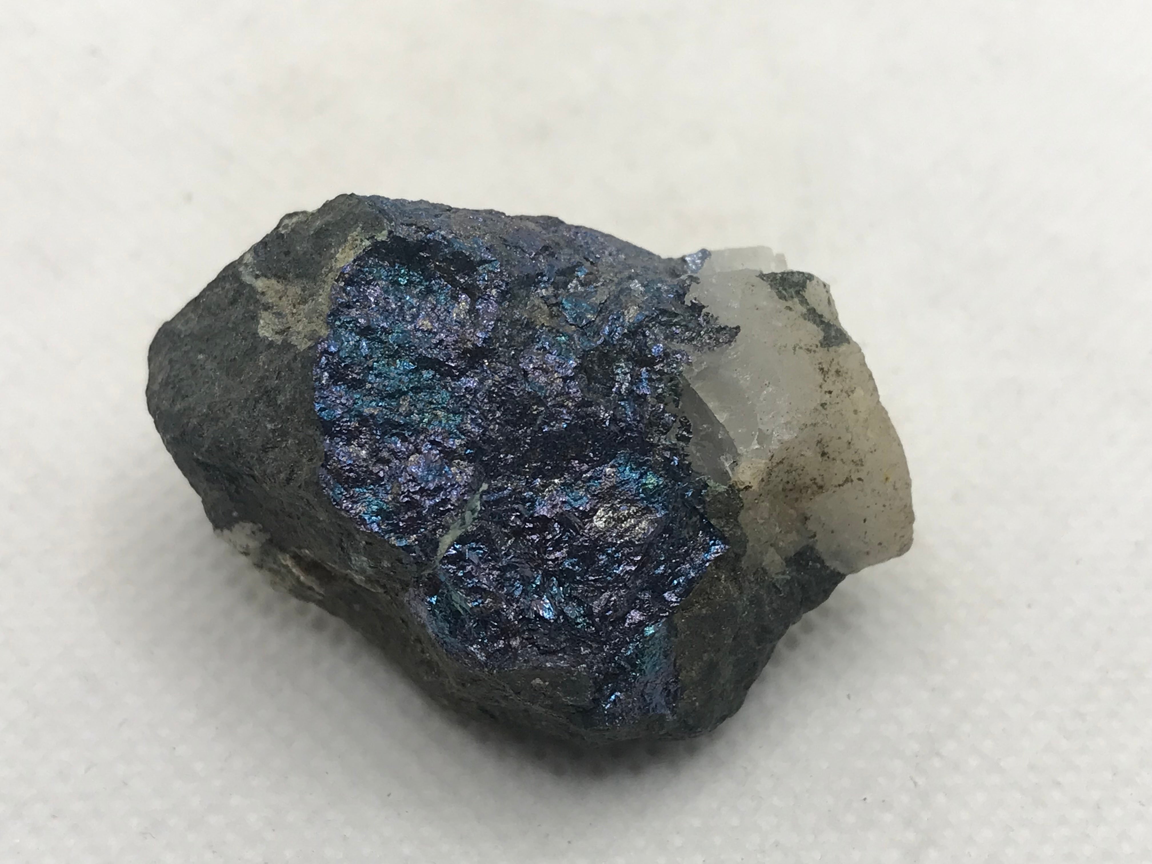 Bornite – Crystal and fossils