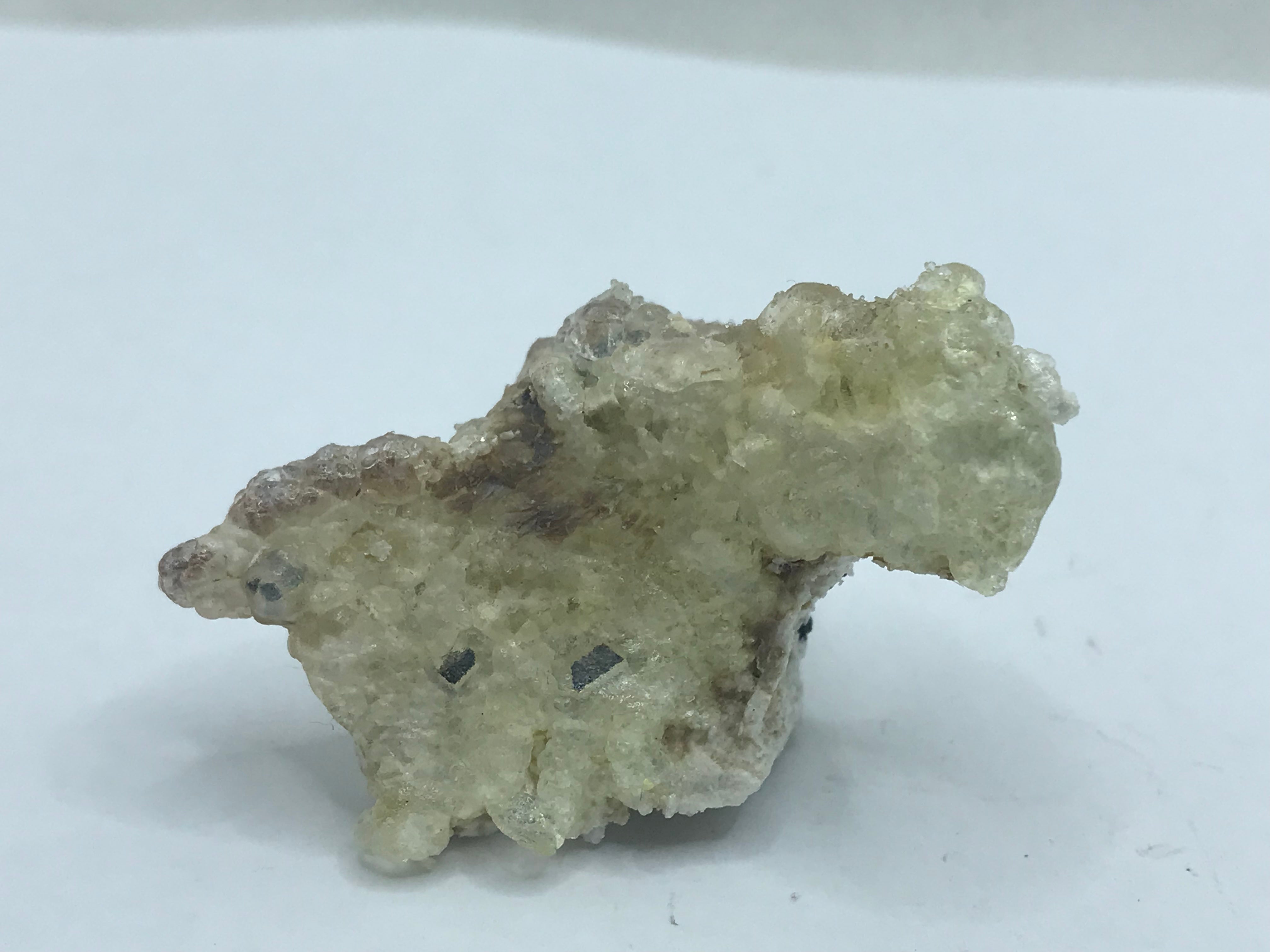 Hyalite – Crystal and fossils