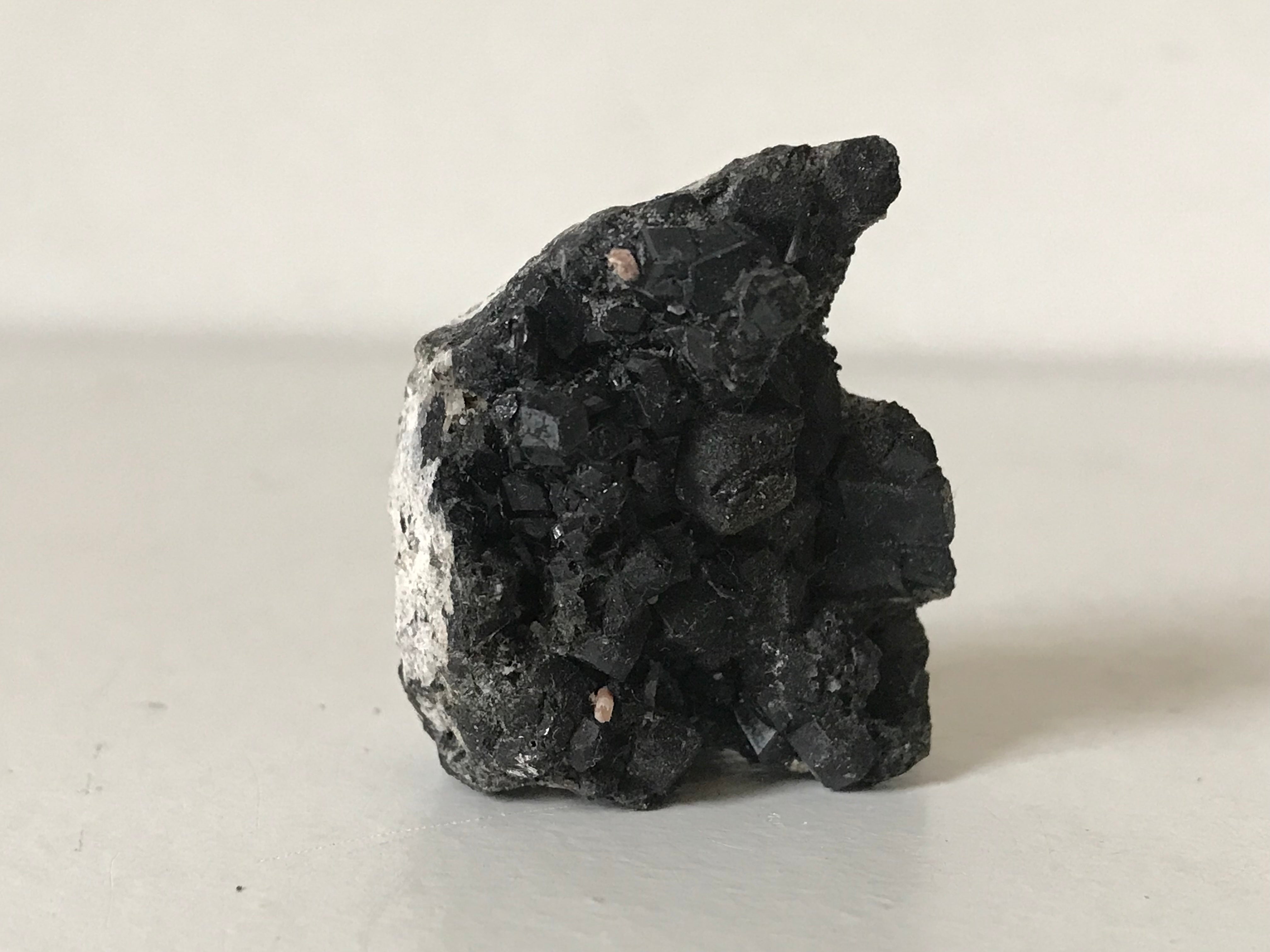 Melanite – Crystal and fossils