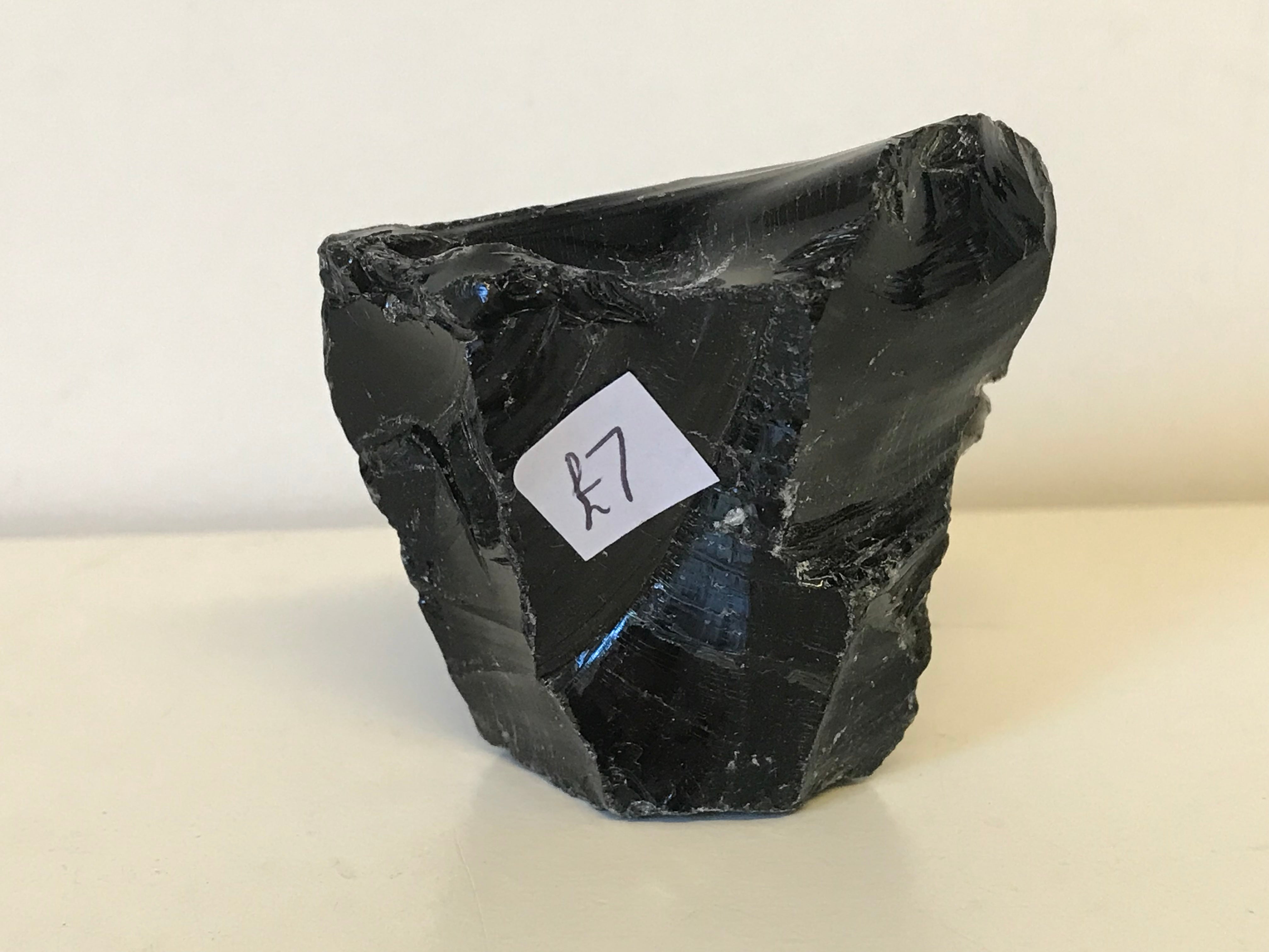 Obsidian – Crystal and fossils