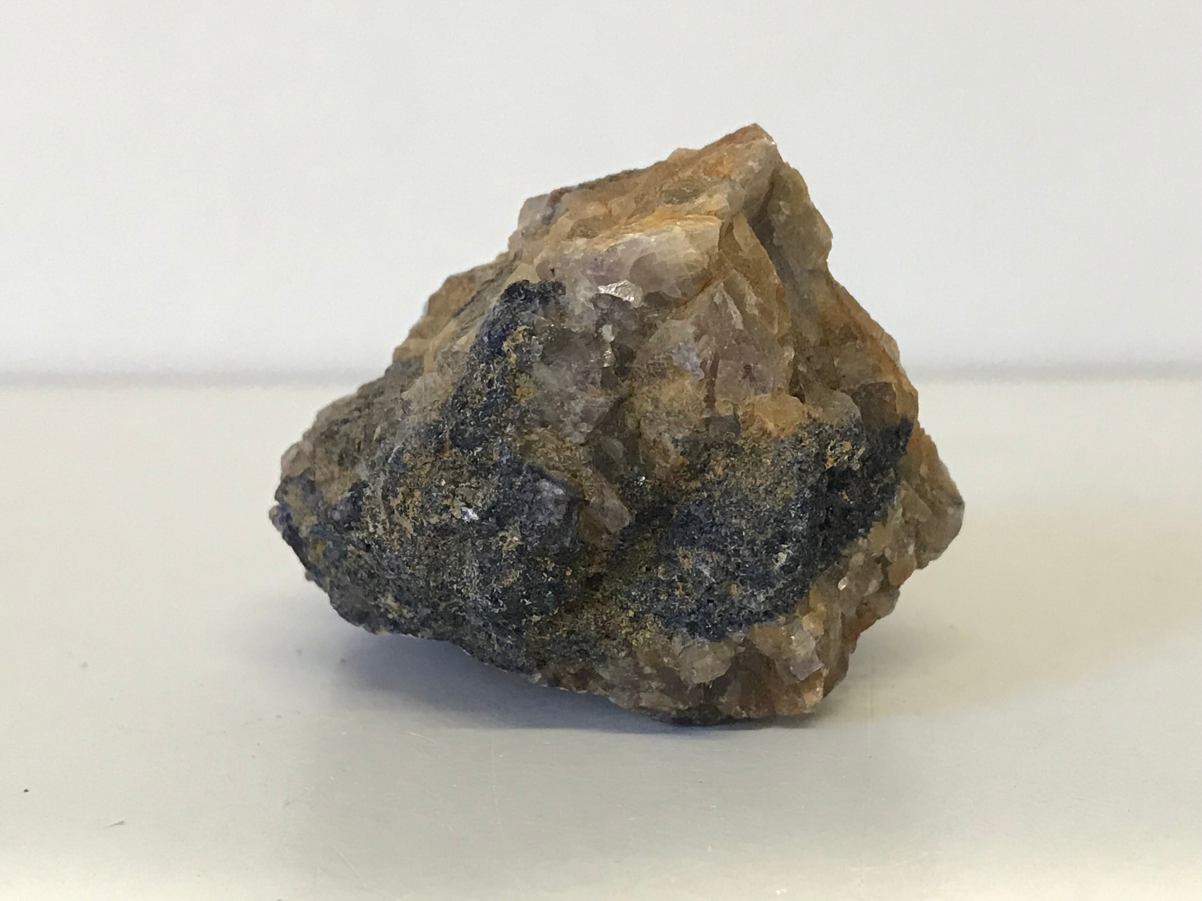 Blue John – Crystal and fossils